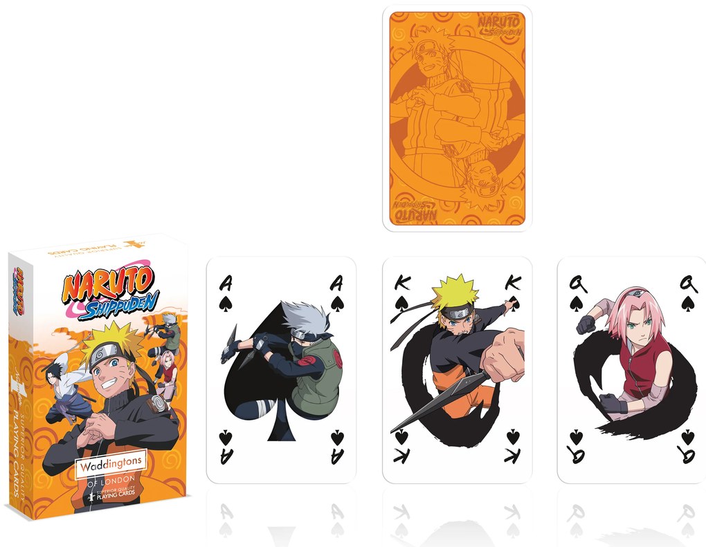 Winning Moves WADDINGTONS NO. 1 Karty Naruto