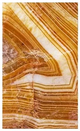 DIMEX | Vliesová fototapeta na zeď Achát MS-2-0180  | 150 x 250 cm | oranžová, bílá