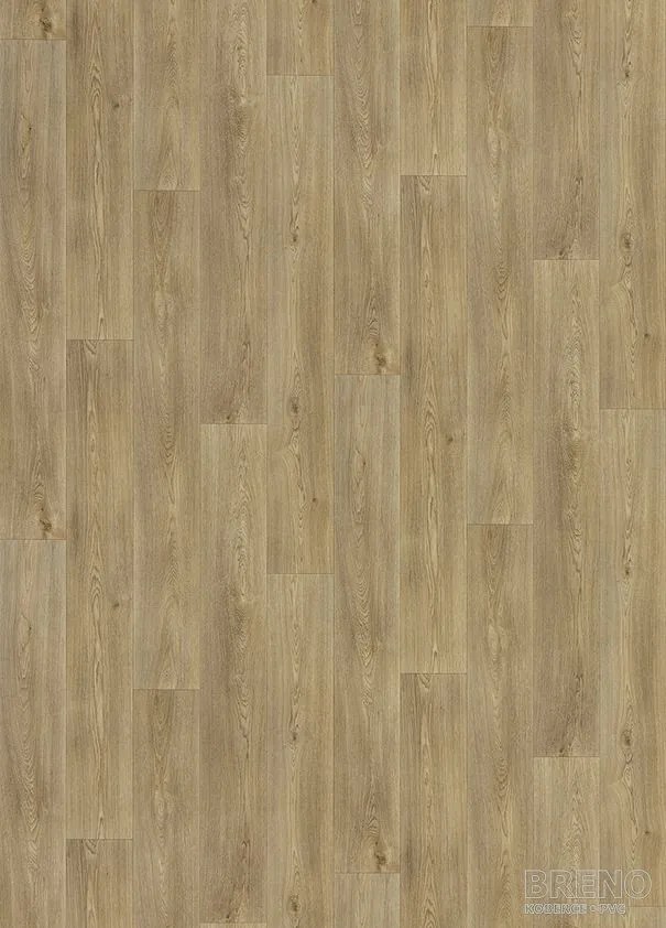 Breno PVC BLACKTEX Columbian Oak 692M – světle hnědé dřevo, šíře 300 cm