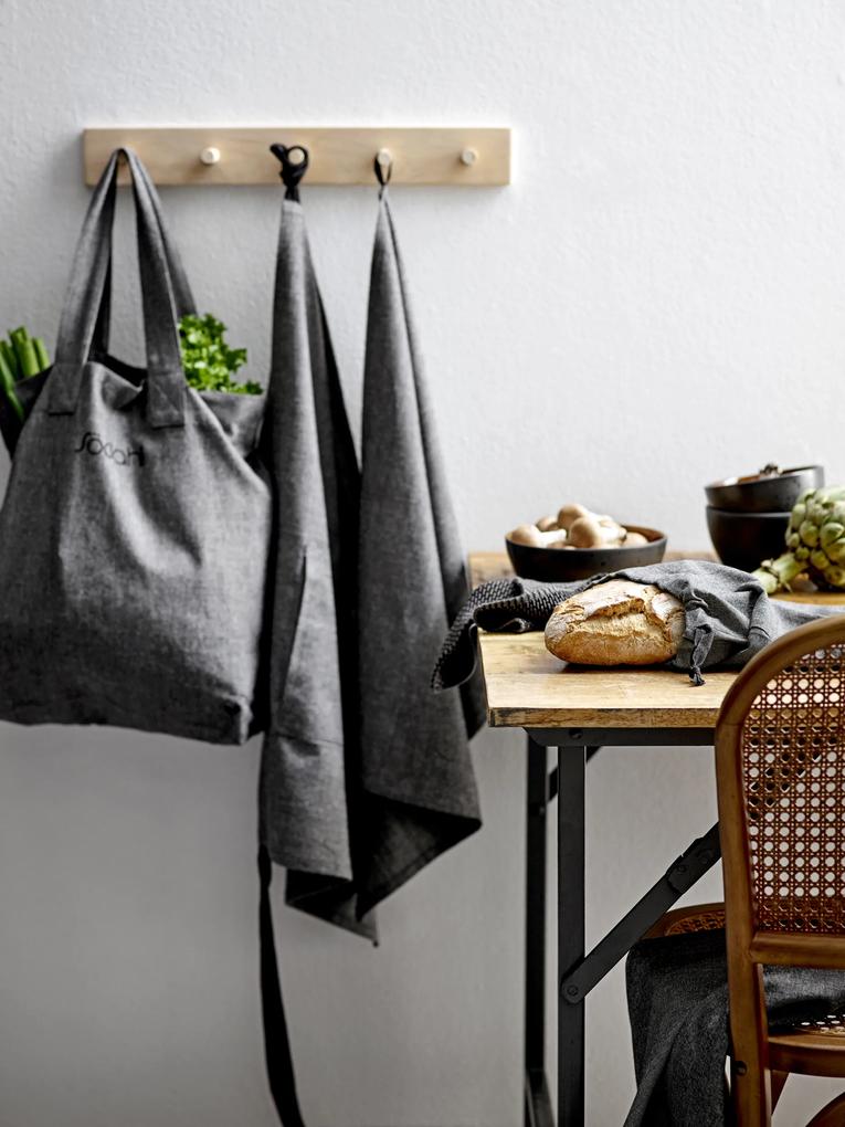 Hadříky na nádobí Mix Kitchen Knit šedá a černá 2 ks
