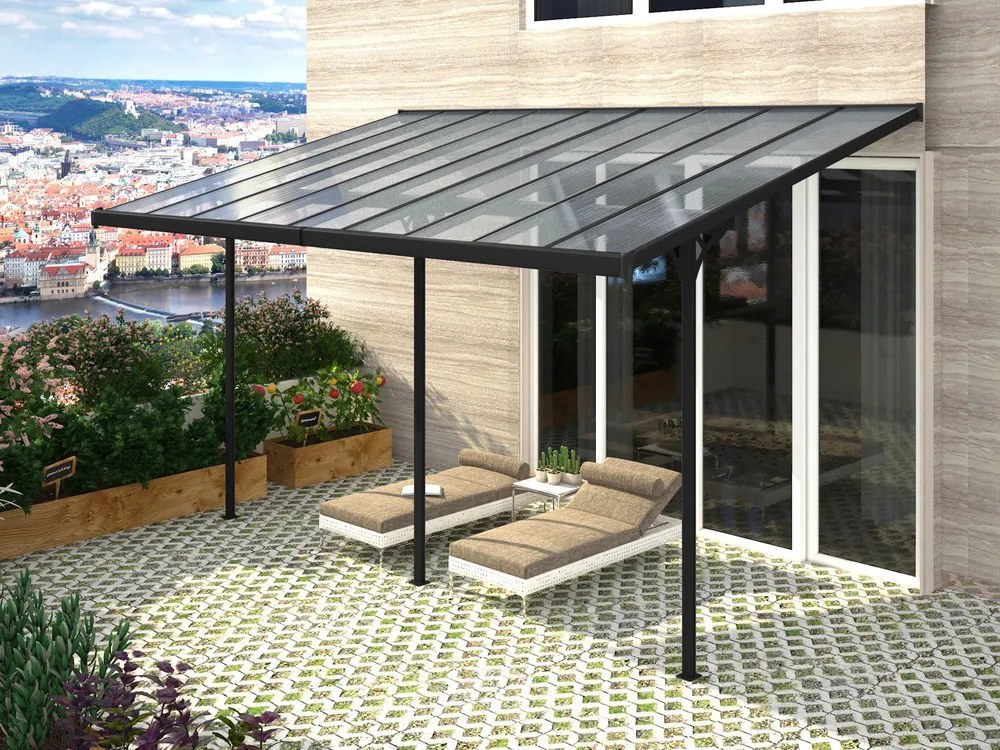 Pergola BRUCE J | transparentní polykarbonát