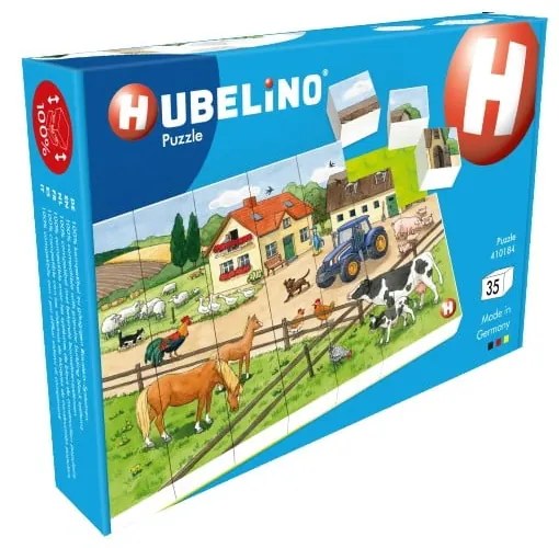 Dětské puzzle Hubelino Život na farmě
