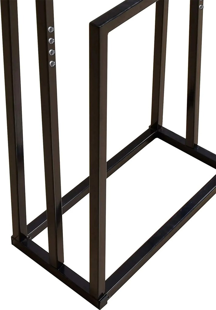 Tutumi Tutumi, 3-ramenný kovový stojan na ručníky 600x260x1000 mm 391840, černá matná, HOM-01003