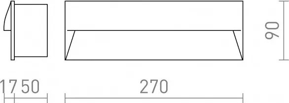 RED R14206 REP 27 zápustná bílá 230V LED 10W 90° IP65 3000K - RED - DESIGN RENDL