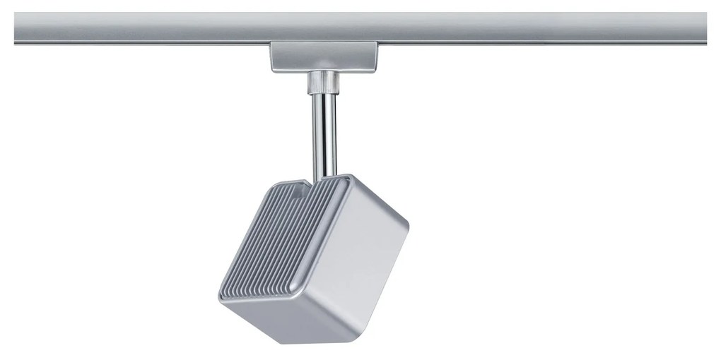 Paulmann 95510 Cube, spot pro Urail system, 1x8W LED 2700K stmívatelné, matný chrom