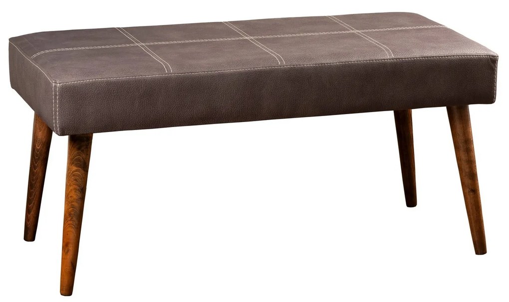 Atelier del Sofa Taburet Pole - Anthracite, Antracitová