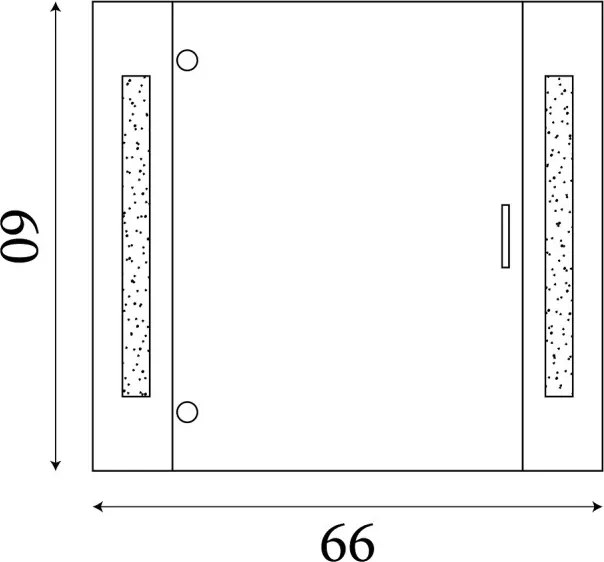 Searchlight 6560 Koupelnové zrcadlo - skříňka MIRROR s LED osvětlením IP44