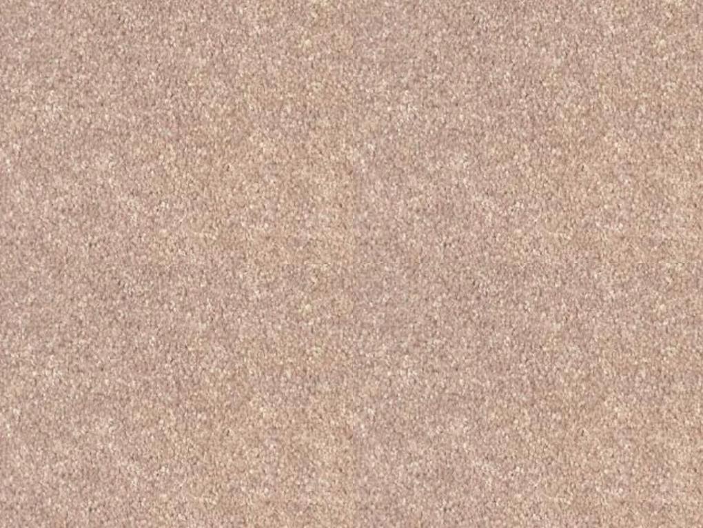 Metrážový koberec Tagil / 82131 sytě béžový - 3 a 4 m role cm