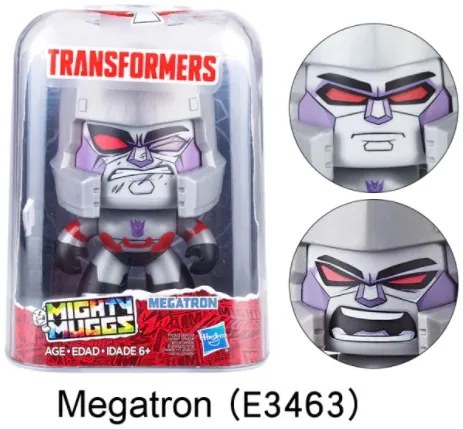 Vtipné filmové postavičky měnící obličej, 11 cm Varianta: Megatron, Transformers, s krabicí