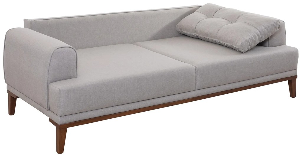 Hanah Home Třímístná pohovka BALERA s křeslem krémová 223 cm