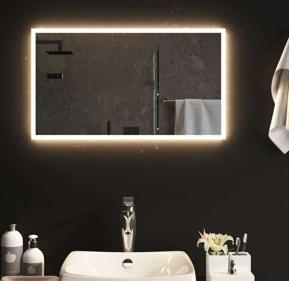 vidaXL Koupelnové zrcadlo s LED osvětlením 40x70 cm [3154077]