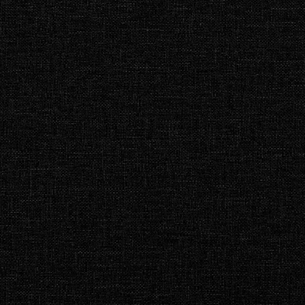 2dílná sedací souprava s poduškami černá textil 3201604