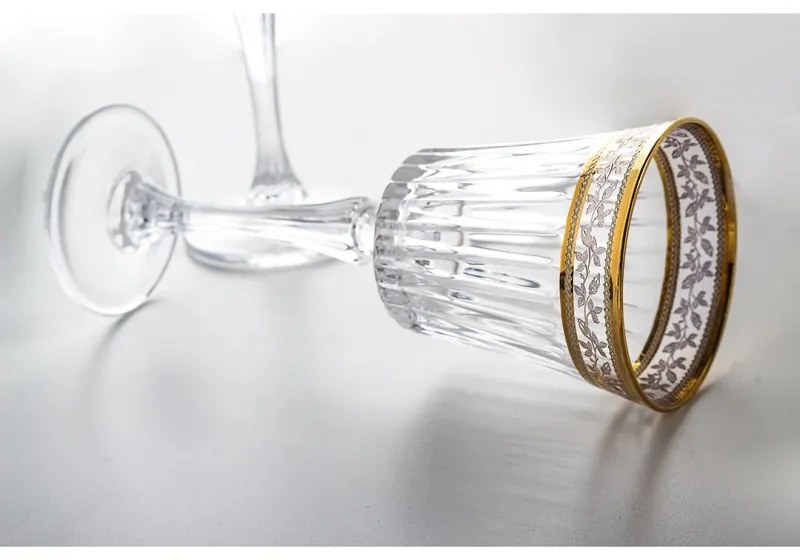 BOHEMIA PRESTIGE DORATO SKLENICE NA VÍNO 300ML SADA 6 KS
