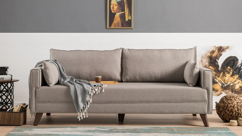 Hanah Home Pohovka AVRIL tyrkysová 178 cm 825BLC1508