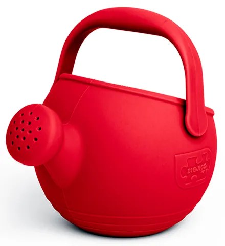 Bigjigs Toys Silikonová konvička červená Cherry