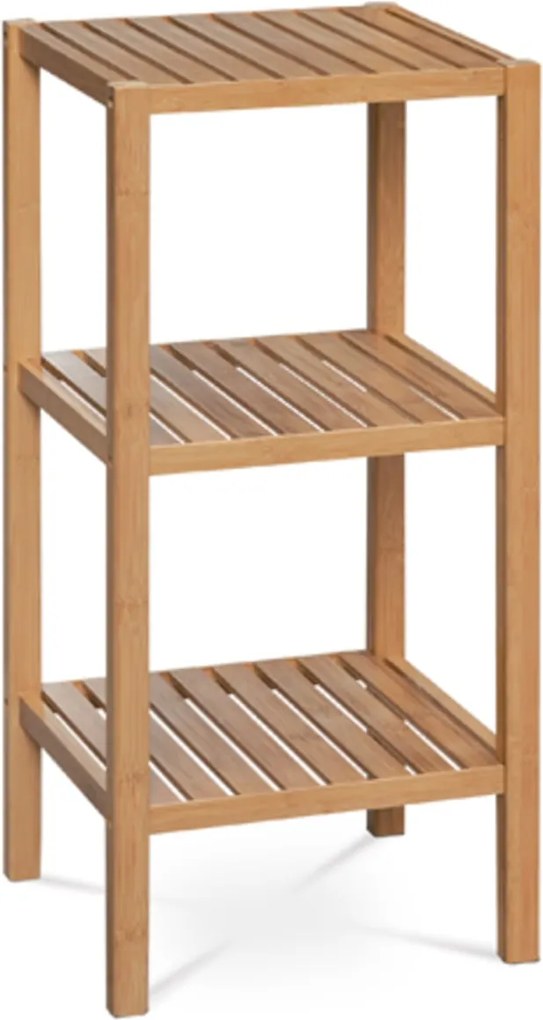 Regál Autronic 37x80 cm přírodní Bambus DR-011-5