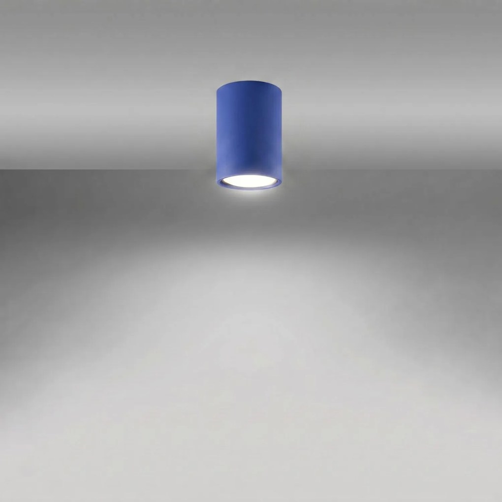 Sollux Lighting Stropní svítidlo LAGOS 10 ultramarín