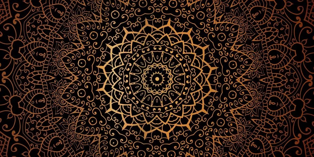 Obraz vintage Mandala v indickém stylu