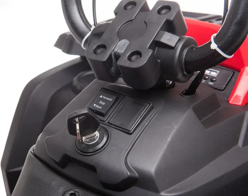 LEAN CARS Elektrická čtyřkolka pro děti JC333 červená