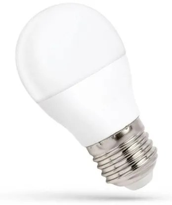 LED žárovka E27 8W 620lm G45 teplá, ekvivalent 60W - DOPRODEJ