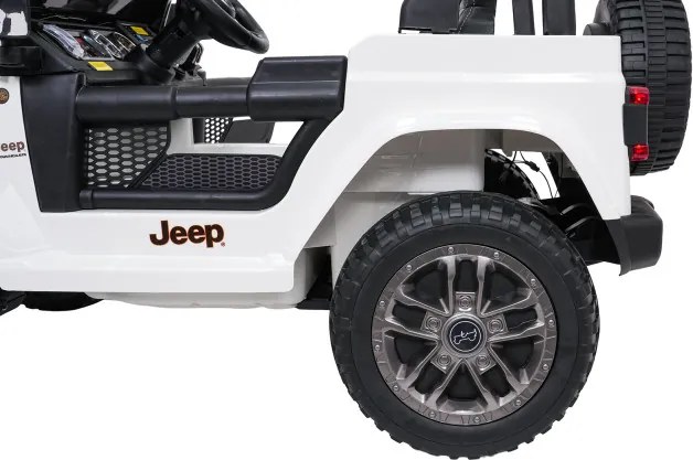 Elektrické autíčko Jeep Wrangler Rubicon LIFT bílé