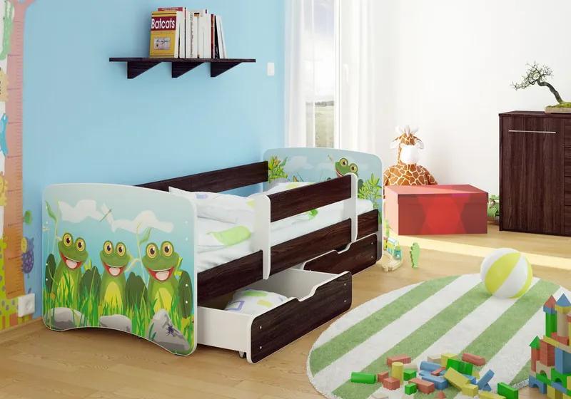 Dětská postel Nico vzor 54 160x70 cm - bílá barva zábrany | BIANO