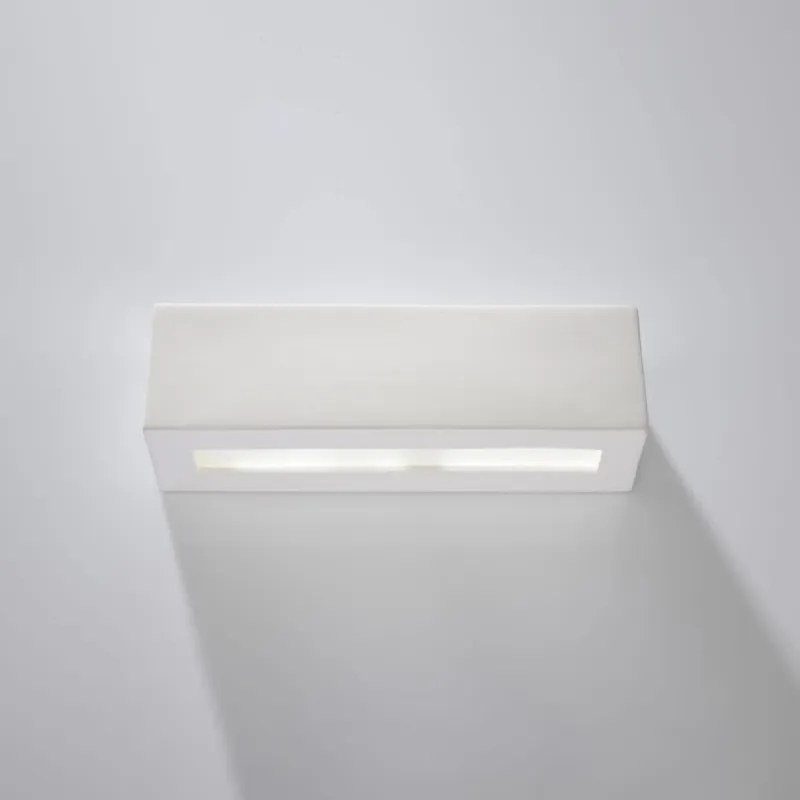 VEGA Nástěnné keramické světlo, bílá SL.0006 - Sollux
