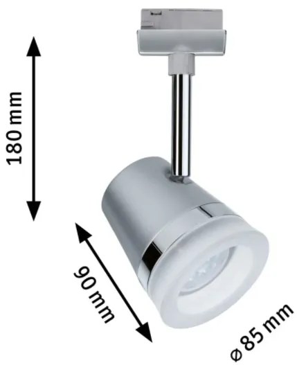 Paulmann 97613 Cone, spot pro Urail system, 1x15W GU10, matný chrom