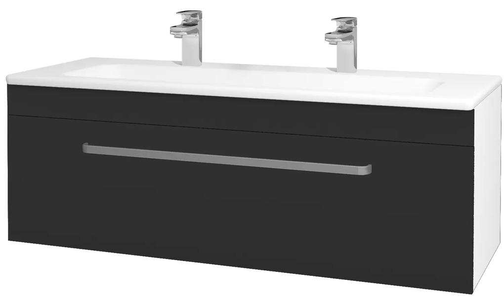 Dřevojas Koupelnová skříň ASTON SZZ 120 Varianta: D10 Borovice Jackson / Úchytka T02 / D10 Borovice Jackson
