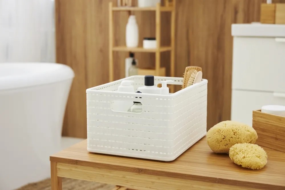 ROTHO úložný box COUNTRY A4 /18L - bílá
