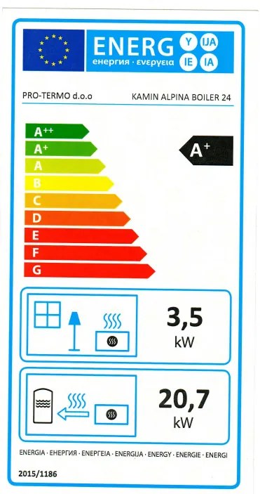 Protermo ALPINA BOILER 24KW - černá