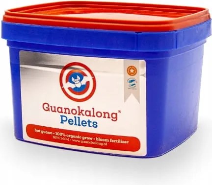Guanokalong pelety 3kg organické hnojivo granule