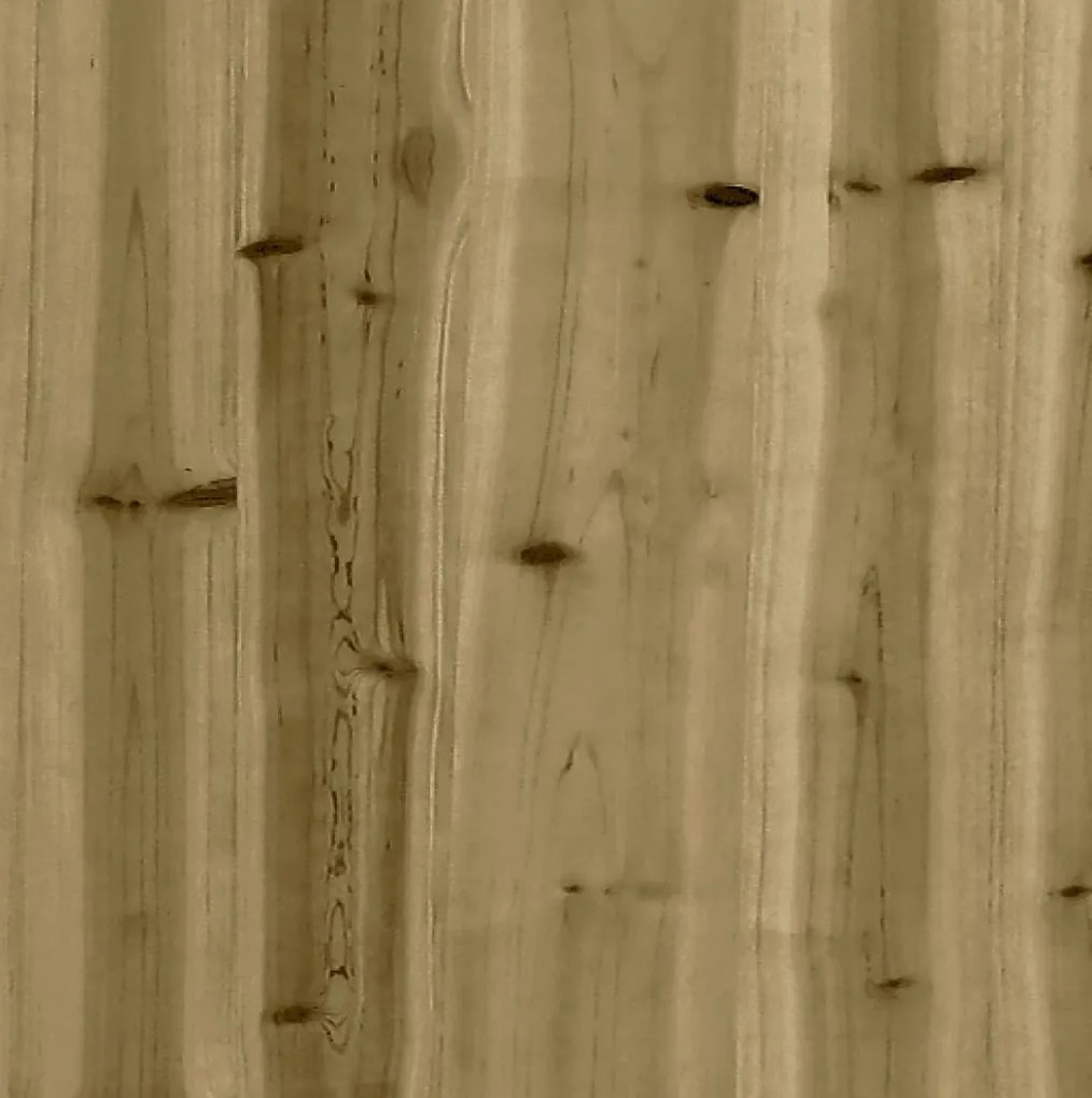 vidaXL Zahradní středové pohovky 2 ks šedé masivní borové dřevo [825519] Barva: Přírodní borovice