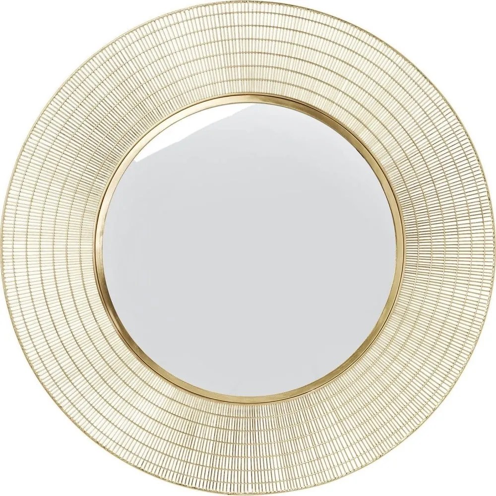 BonamiZrcadlo Kare Design Nimbus Messing, ø 90 cm