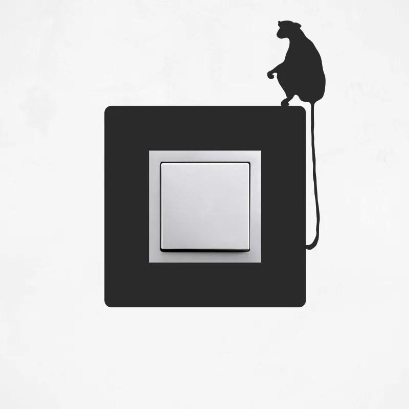 Samolepka na vypínač - Opička - PopyDesign