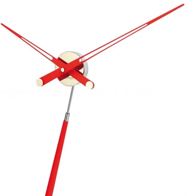 Designové podlahové hodiny Nomon Pisa L červená 150cm