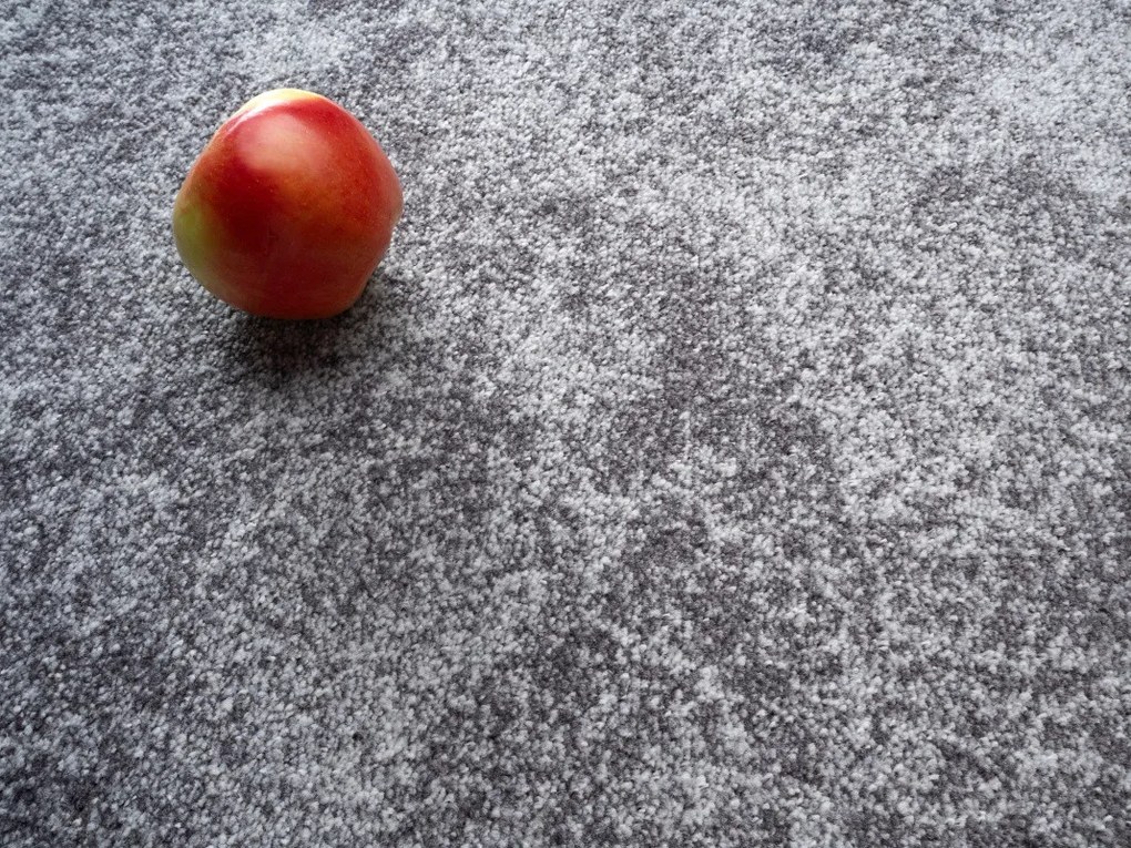 Condor Carpets, Metrážový koberec Serena 6602, na míru, šíře 5m, šedá, filc, ložnice