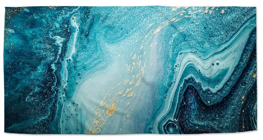 Ručník SABLO - Modrý pigment 30x50 cm