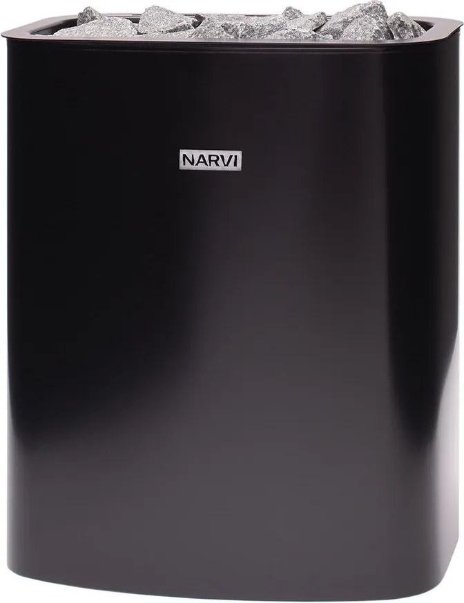 Narvi NCE Electric 6,0 kW Black – elektrická saunová kamna