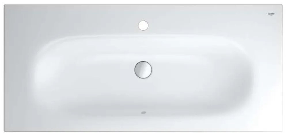 Grohe Essence - Umyvadlo s přepadem 100x46 cm, PureGuard, alpská bílá 3956600H