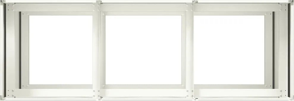vidaXL Truhlík rezavá 120x40x80 cm [860721] Barva: Černá