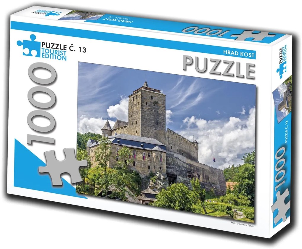Tourist edition puzzle hrad kost 1000 dílků (č.13)