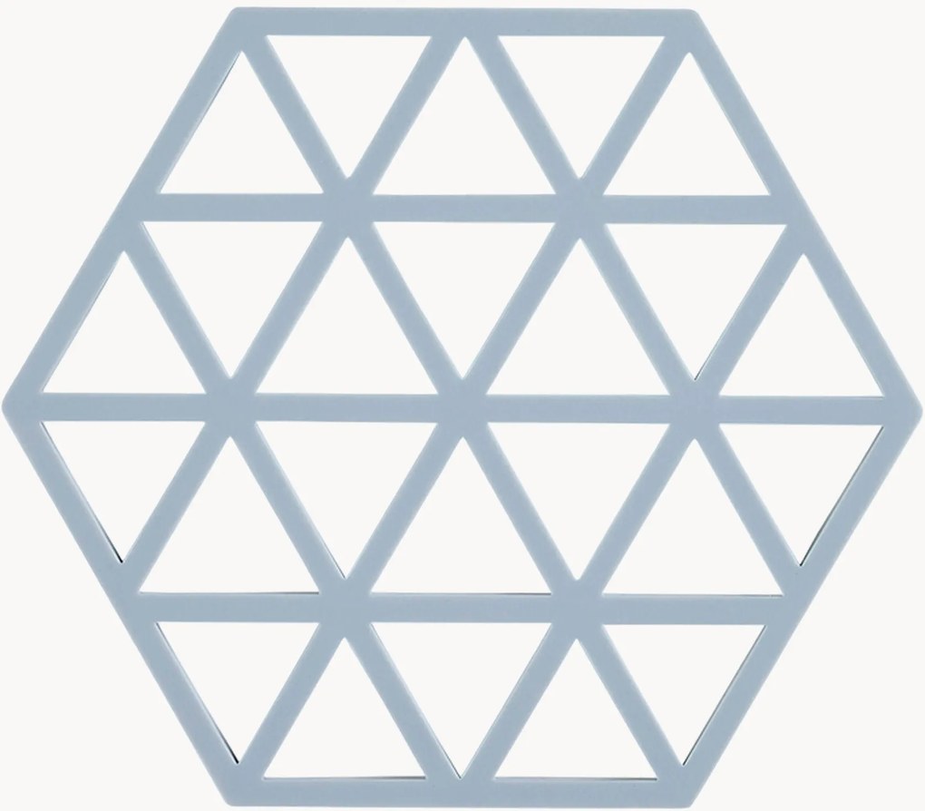 Sada silikonových podtácků Triangles, 6 dílů