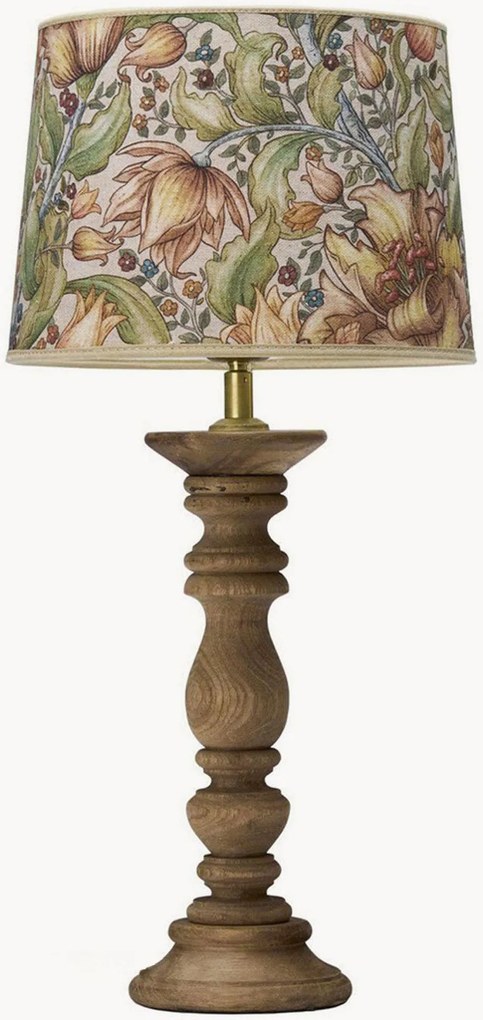 Stolní lampa z mangového dřeva Lodge