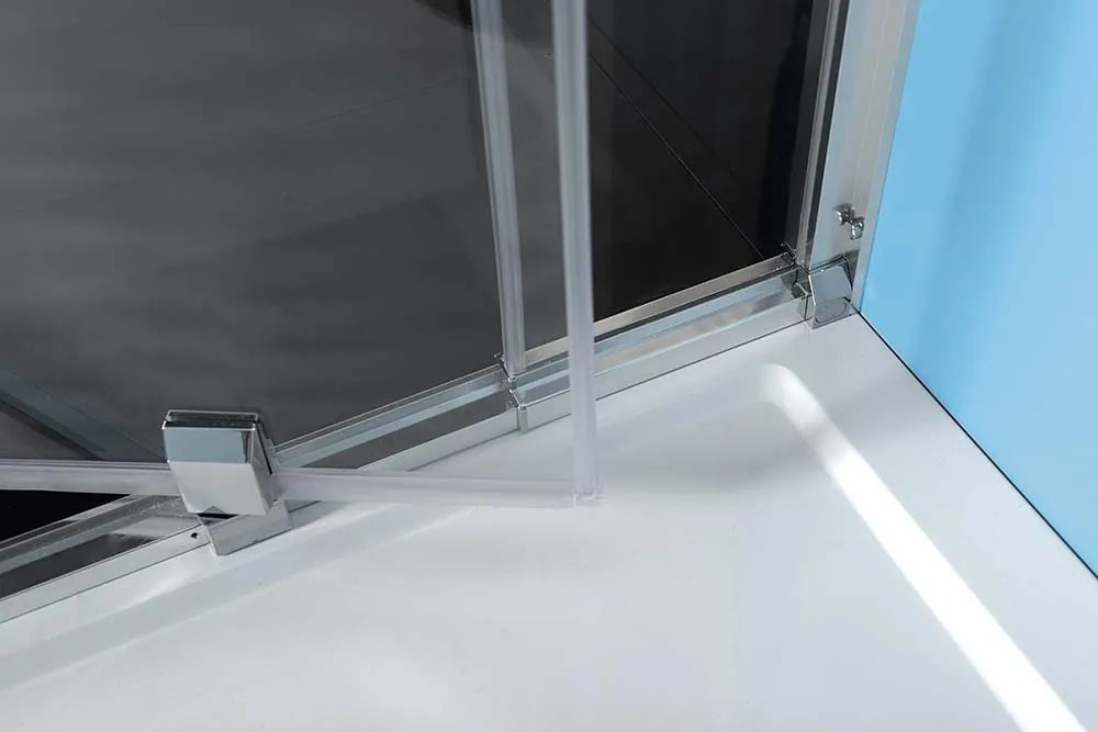 Polysan, Easy Line obdélníková/čtvercová sprchová zástěna pivot dveře 900-1000x900mm L/P, EL1715EL3315