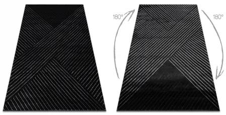koberec EMERALD výhradní A0084 glamour, stylový, řádky, geometrický č velikost 140x190 cm | krásné koberce cz