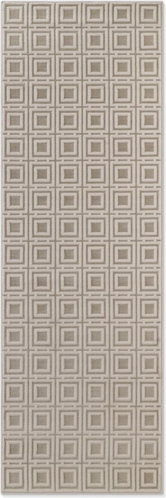 ELLE Decoration, Běhoun Perles 106191 Cream z kolekce Elle, 80x240, béžová, ložnice