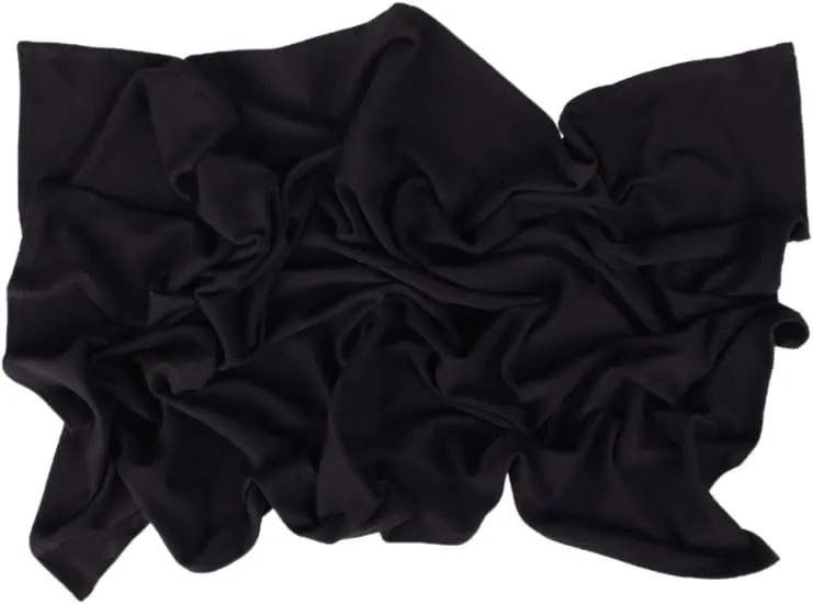 Kaarsgaren Letní deka 70x100cm z bio-bavlny černá