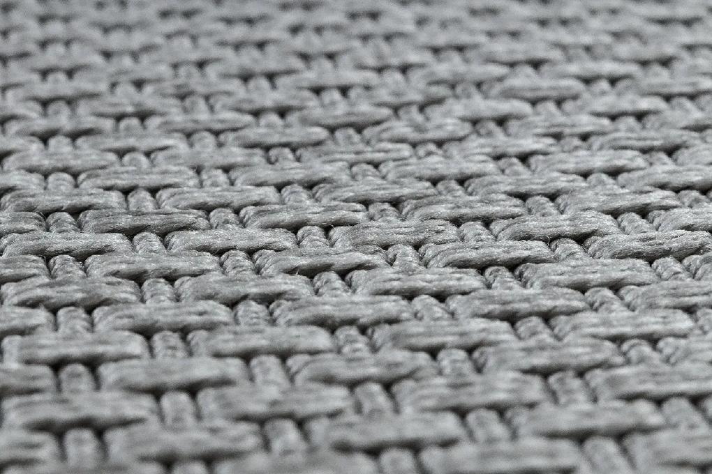 Dywany Łuszczów Kusový koberec Timo 6272 Light grey – na ven i na doma - 200x290 cm