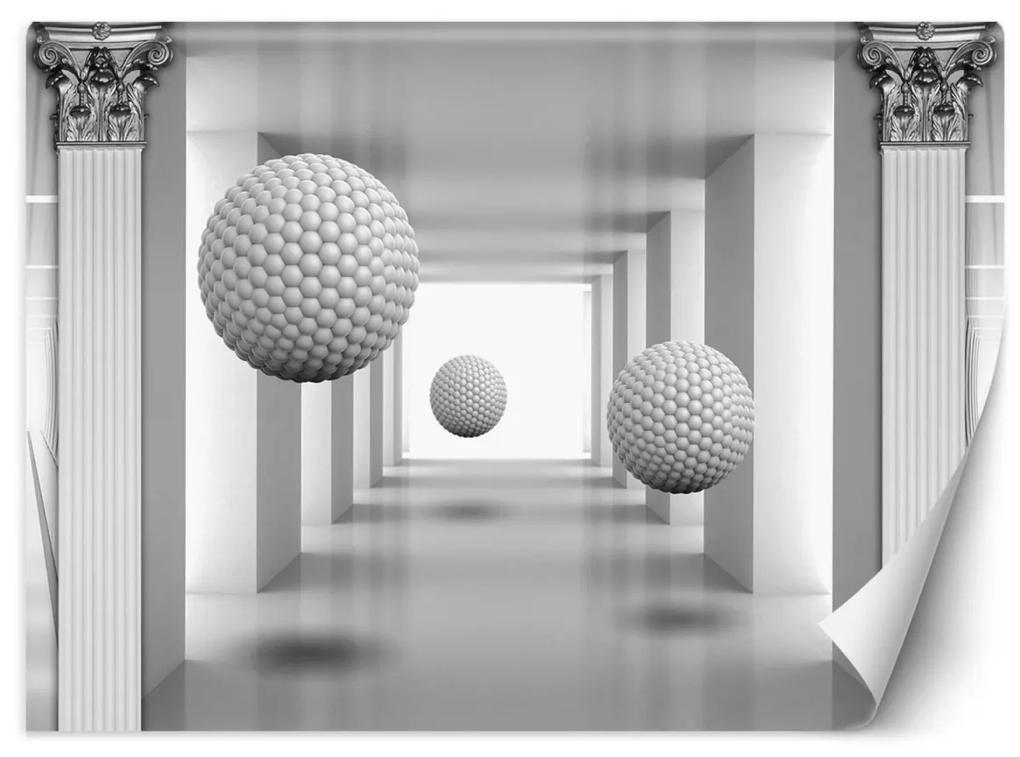 Fototapeta, Tunel 3D koule optické - 100x70 cm
